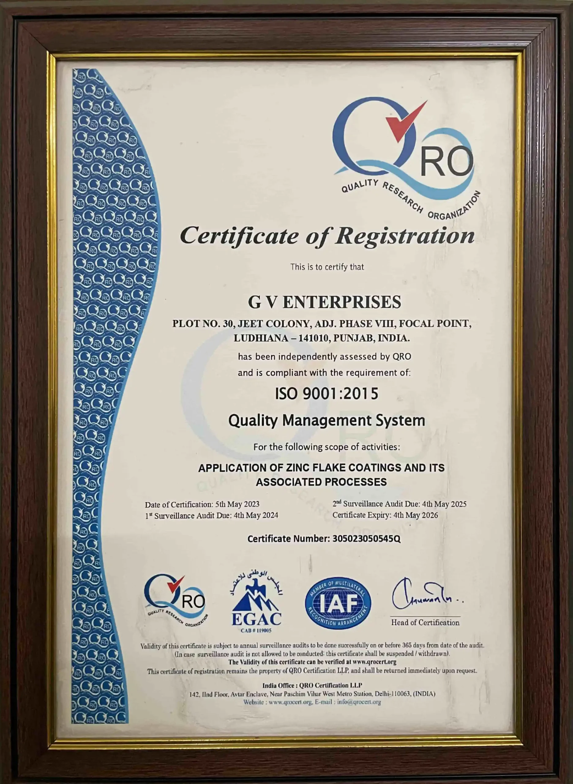 About Us - G.V Enterprises